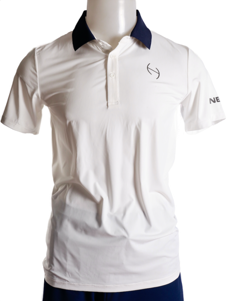 GENESIS Men´s Infinite Polo White - The Tennis Depot